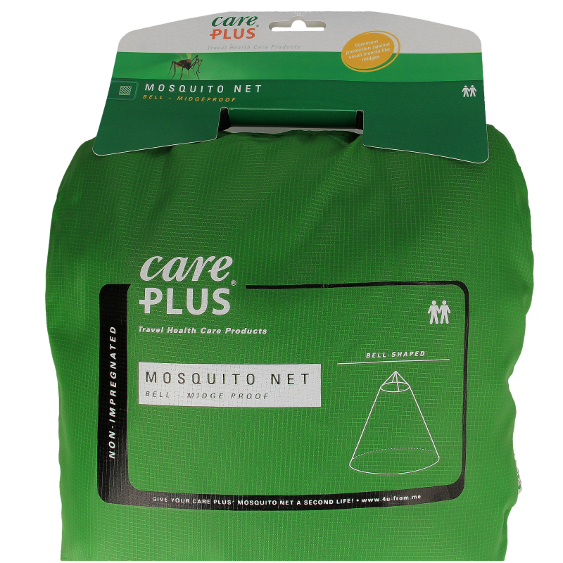 Care Plus Mosquito net midge proof bell 2-persoons 1 Stuks - 123vitamines