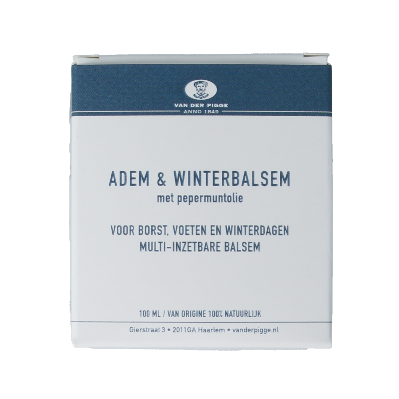 van der Pigge Adem & winterbalsem 100 Milliliter - 123vitamines