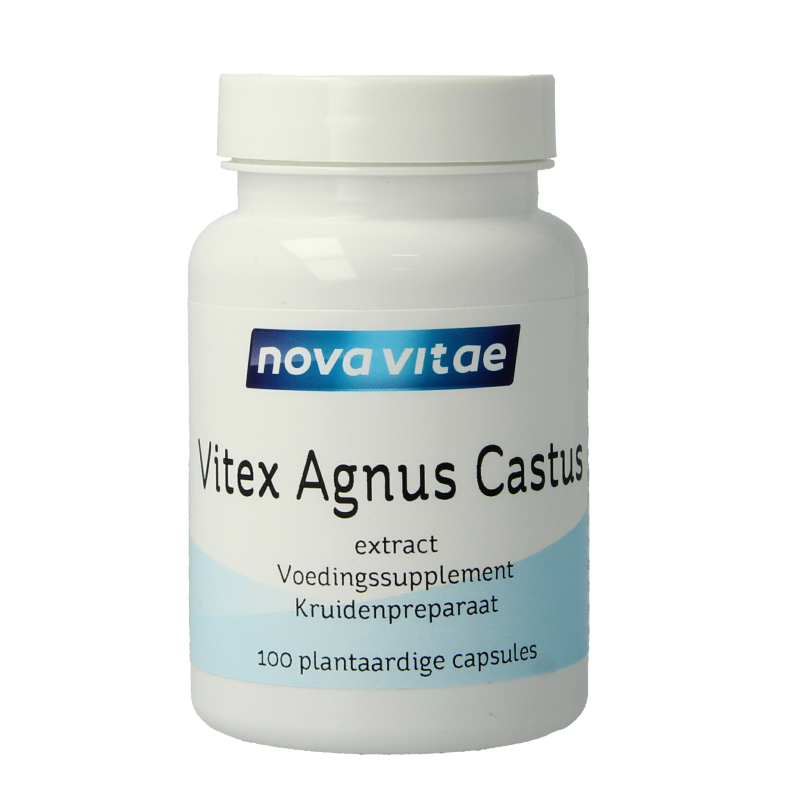 Nova Vitae Vitex agnus castus (hele bes) 100 Vegetarische capsules ...