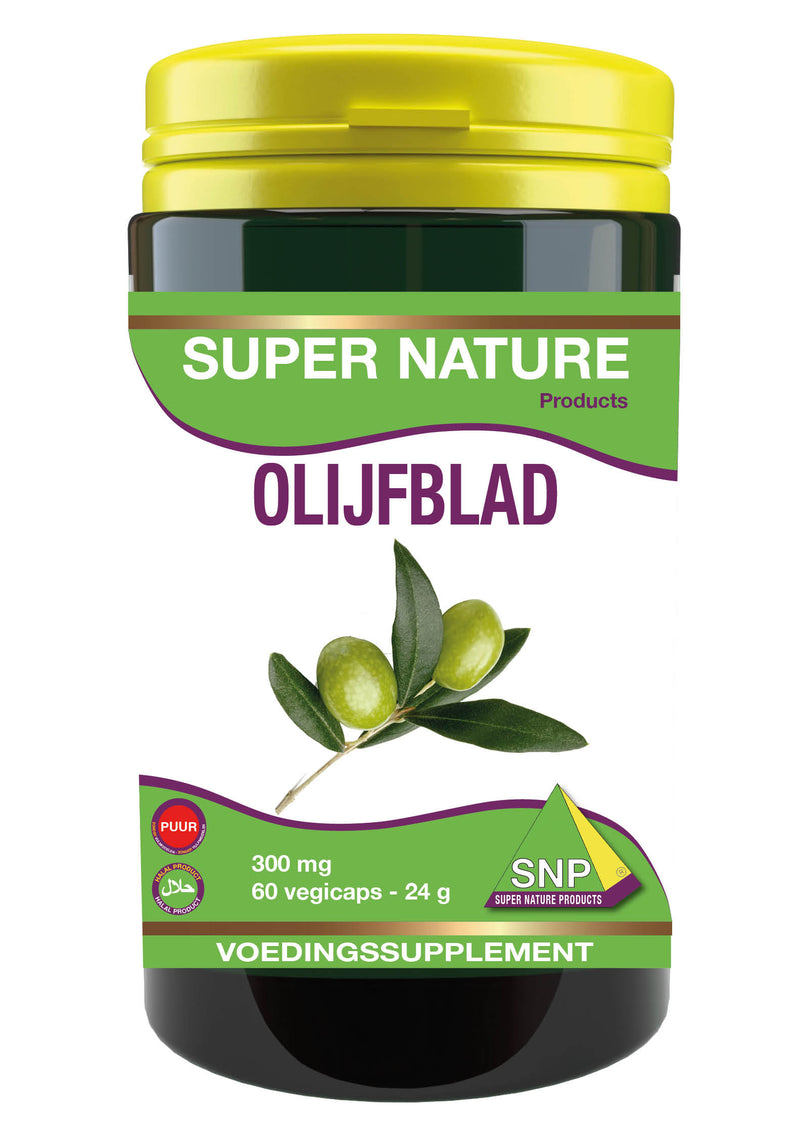 SNP Olijfblad extract 300 mg puur 60 Vegetarische capsules - 123vitamines