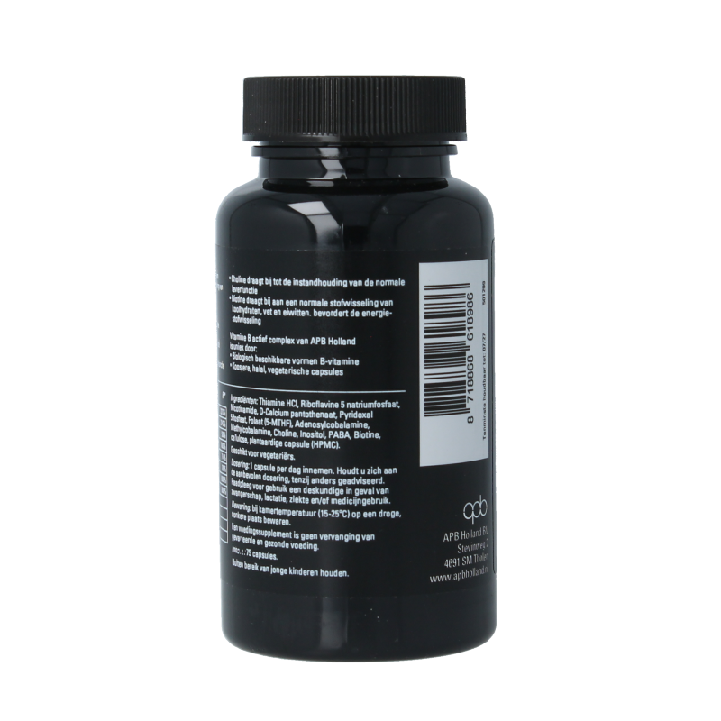 APB Holland Vitamine B complex actief forte 450mg 75 Capsules ...